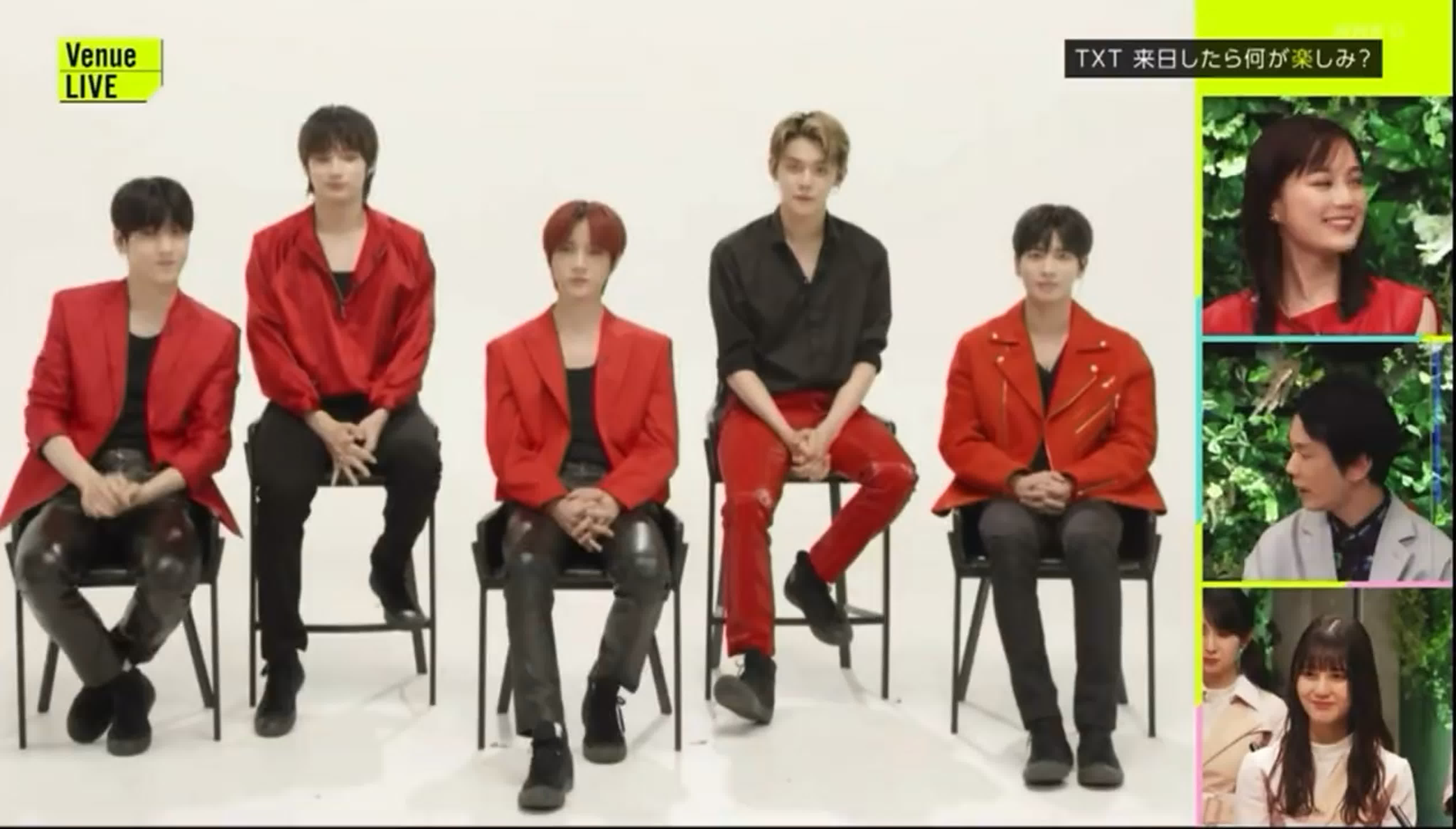 220528 show @ Interview with TXT @ NHK Venue101 — Видео от TXT | TOMORROW X TOGETHER | BIGHIT ...